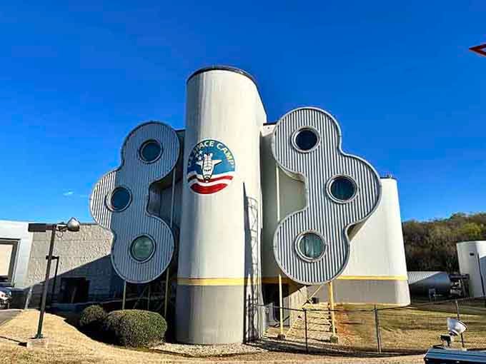Space Camp's distinctive building has launched thousands of young dreamers toward careers in science and exploration.