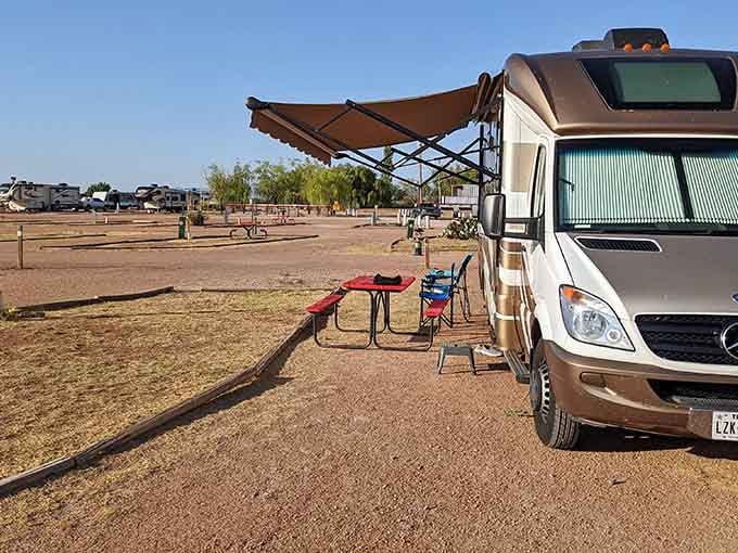 This RV park welcomes road warriors with wide-open spaces and that famous West Texas hospitality everyone raves about.