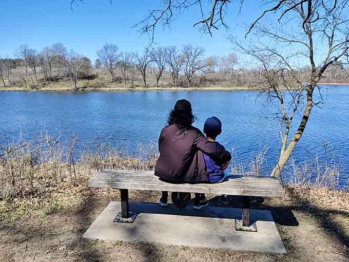 The perfect spot to sit, reflect, and remember why you live in a state with ten thousand lakes.