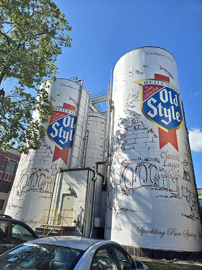 The intricate barrel sketches and brewing scenes painted on each can showcase craftsmanship that rivals the beer inside.