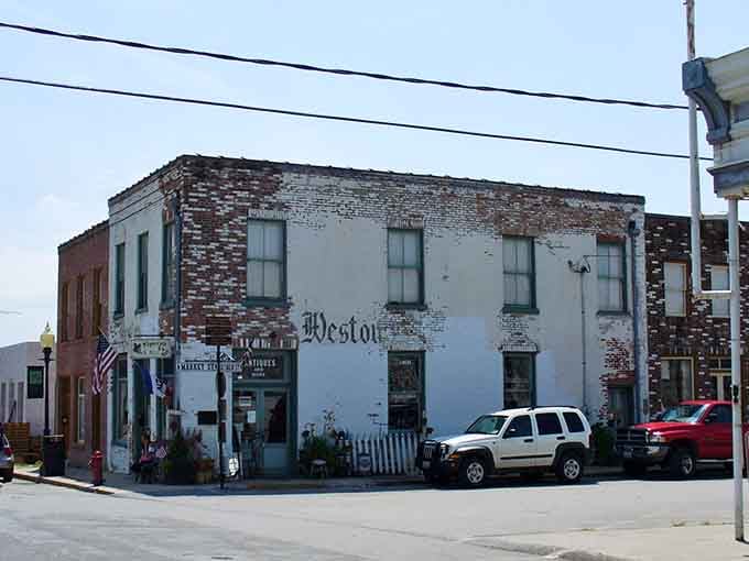 Exposed brick and ghost signs create character that new construction couldn't replicate with a million-dollar budget and good intentions.