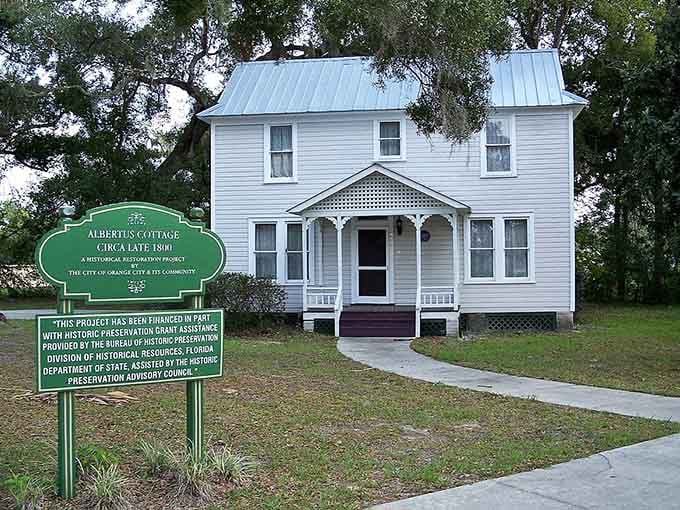 This restored cottage stands as proof that history and affordability can coexist beautifully in Florida's hidden gem communities.