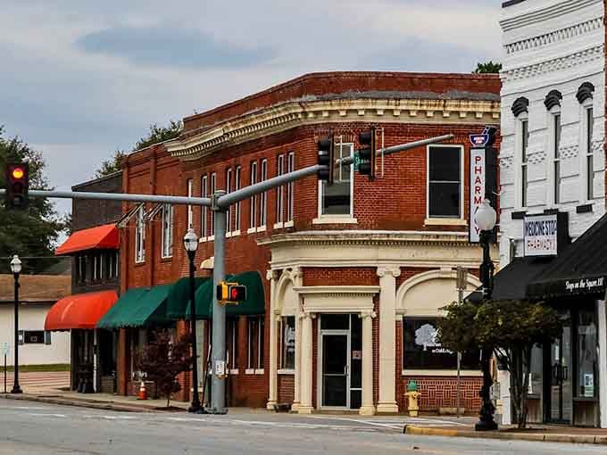 Historic architecture meets everyday life on streets where neighbors still greet each other by name every morning.