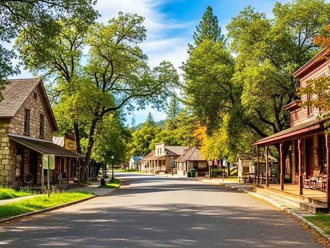 Tree-shaded streets lead past preserved buildings where history isn't just remembered but actually lived in daily.