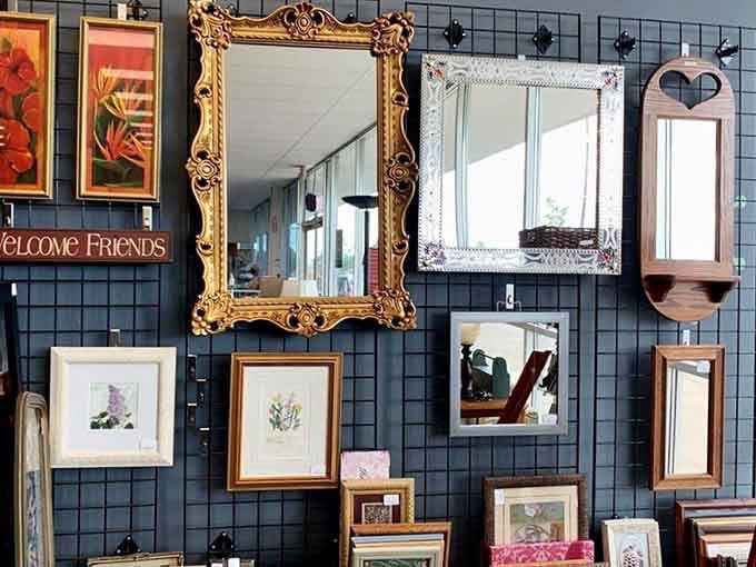 Wall decor ranging from ornate elegance to quirky charm, because blank walls are just sad rectangles.