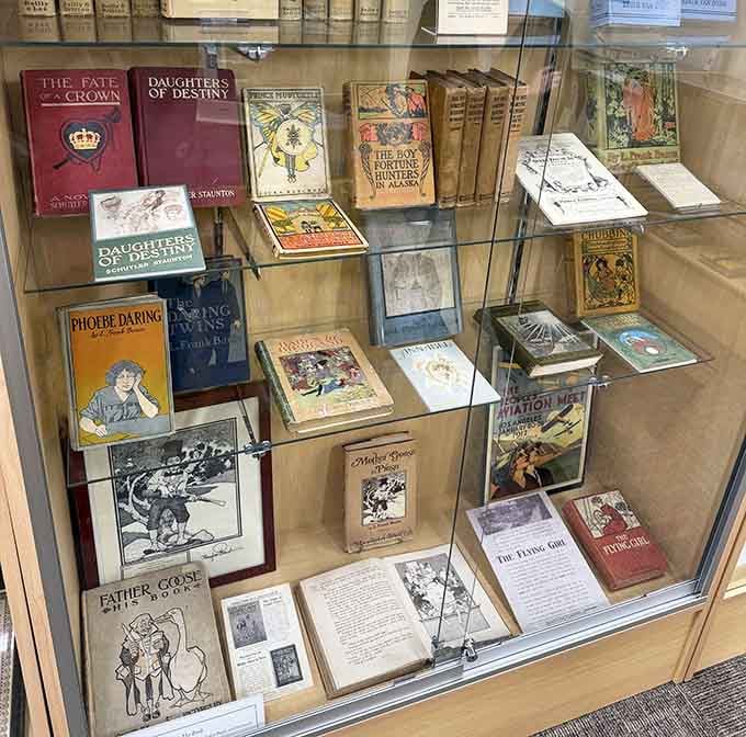 Rare book editions showcase Baum's prolific output, fourteen Oz novels that most people never knew existed until now.