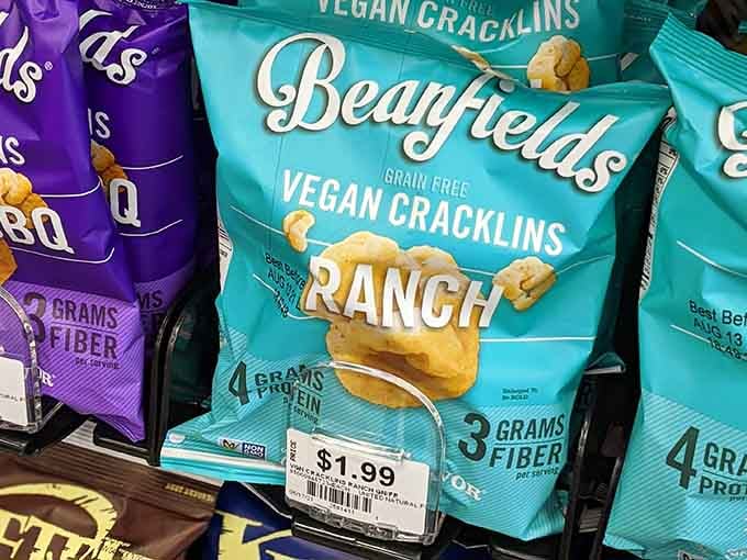 Healthier snack options share space with classics, so everyone's cravings get equal respect and attention.