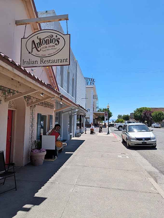 Antonio's Cucina Italiana serves up Italian comfort food on Main Street, because even cowboys need their pasta fix sometimes.