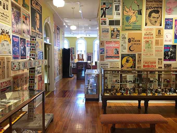 Every hallway overflows with colorful posters and memorabilia, making it impossible to take it all in during just one visit.