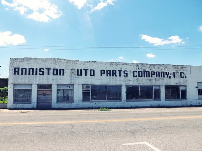 This weathered building is pure Americana, the kind of authentic character you can't fake or buy.