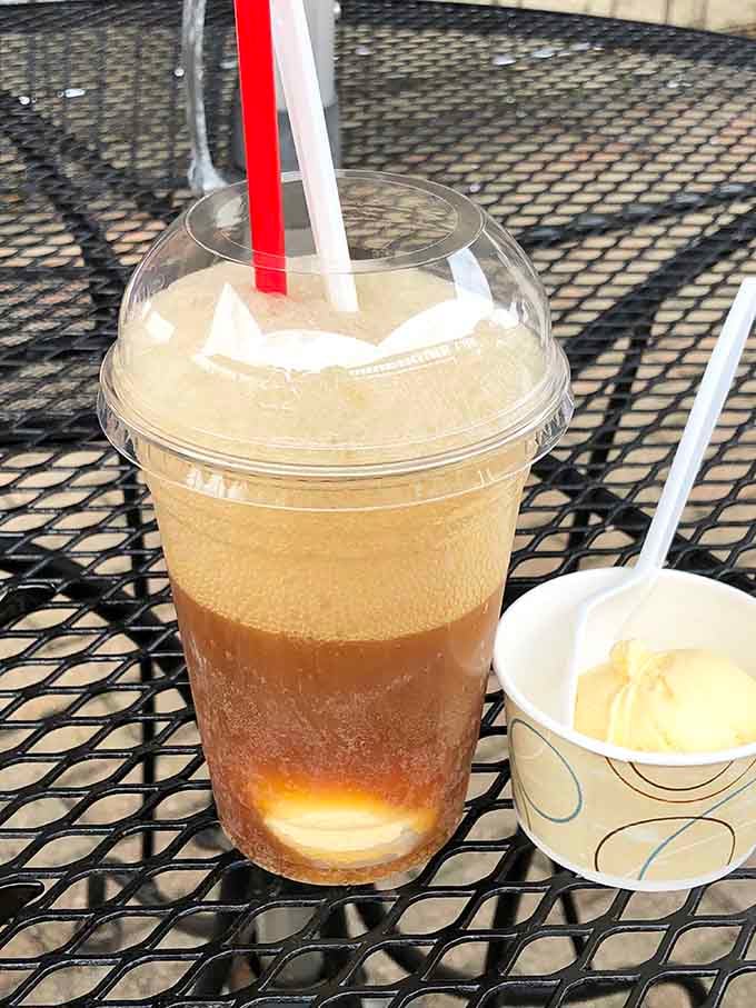 Root beer float perfection in a cup, because some nostalgic treats never lose their magic or appeal.