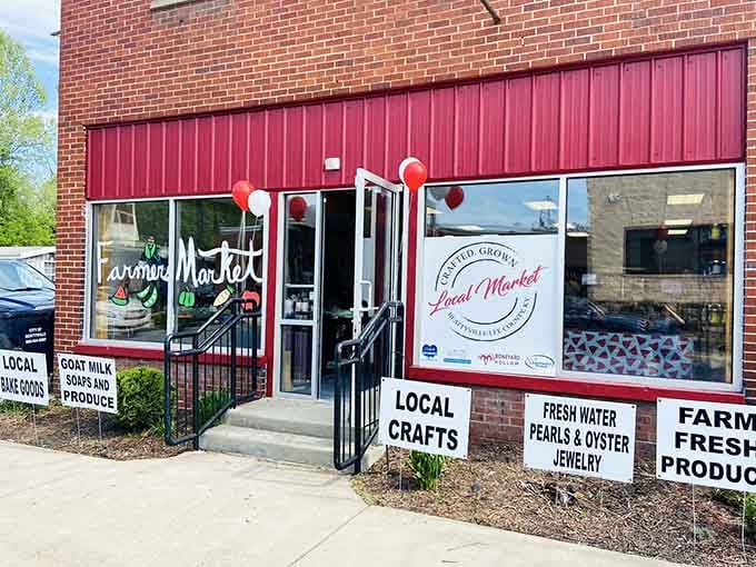 The Locally Made Farmer's Market celebrates homegrown goods, where "farm to table" isn't trendy marketing speak but reality.