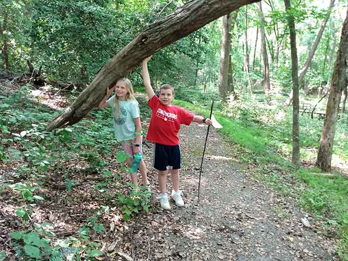 Young explorers discovering that nature beats any screen, even if they don't realize it until years later.