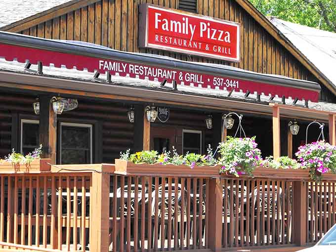 Family Pizza Restaurant & Grill delivers exactly what the name promises, no pretension required or desired here.