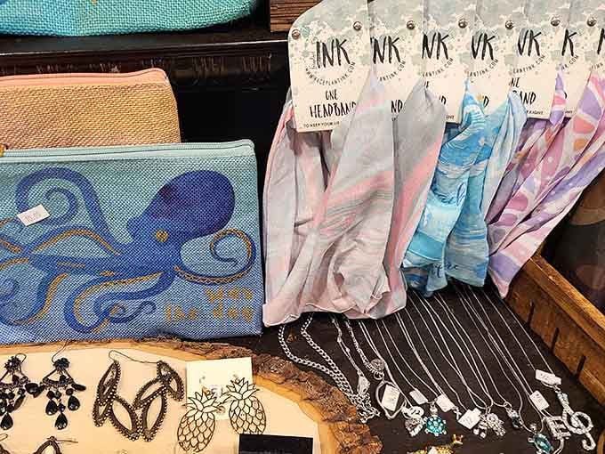 The gift section proves this place understands that sometimes you need a little retail therapy with your sandwich therapy today.