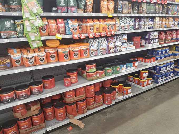Coffee and specialty foods offer practical provisions alongside all the treasure hunting, because shopping builds up an appetite fast.