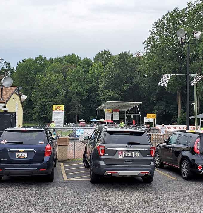 A packed parking lot tells the story: this place draws crowds who know where to find genuine outdoor excitement.