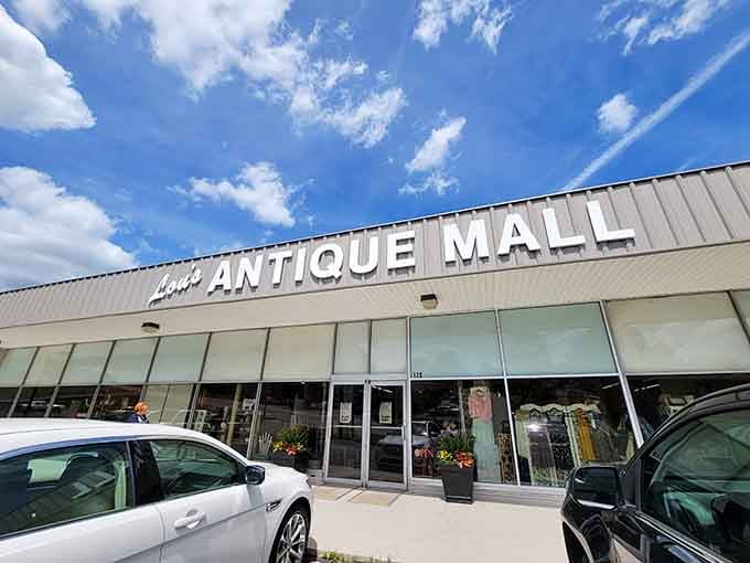 Lou's Antique Mall beckons treasure hunters with promises of forgotten gems waiting to be rediscovered by someone who appreciates them.