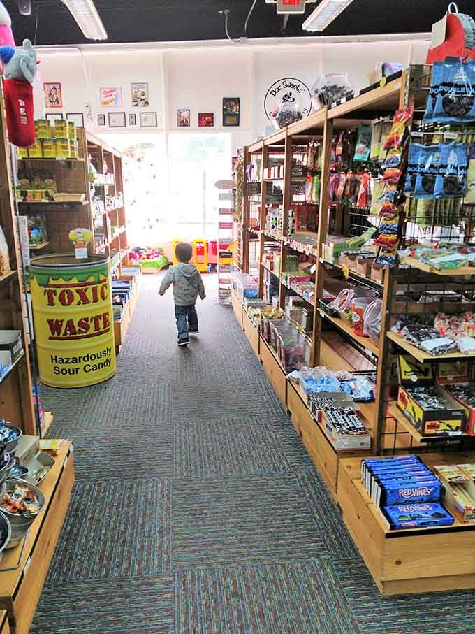That kid's got the right idea, loading up while the adults are still pretending they have self-control.