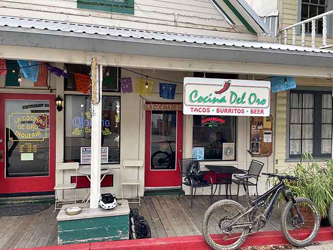 La Cocina de Oro brings tacos and burritos to a Gold Rush town, because even miners need variety.