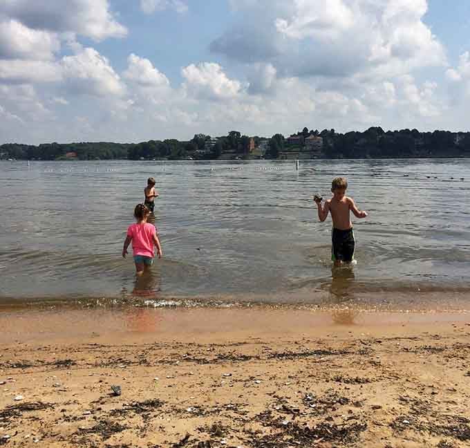 Kids discovering that the best entertainment doesn't require batteries, WiFi, or a subscription service of any kind.