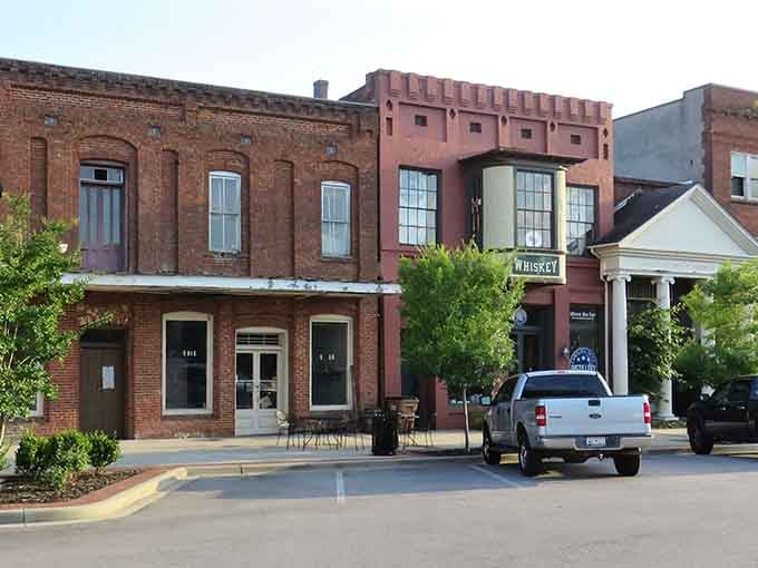 These storefronts have character that can't be manufactured, only earned through decades of serving the community with pride.