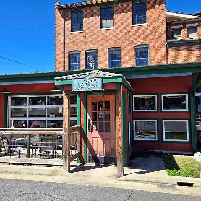 Vintage 1889 sits in a historic building where shopping feels like treasure hunting, not a corporate chore.