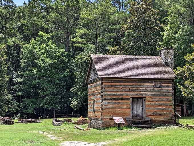 This hand-hewn cabin has survived centuries, which is more than your last smartphone can claim.