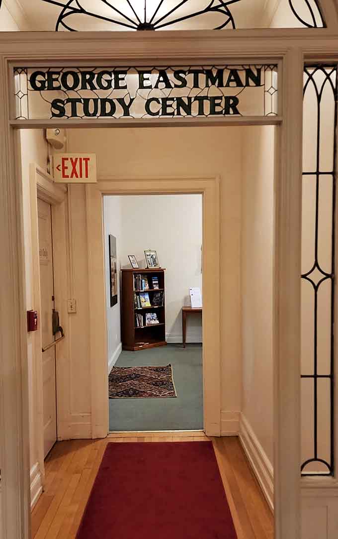 The George Eastman Study Center: where serious photography research happens in seriously beautiful surroundings.