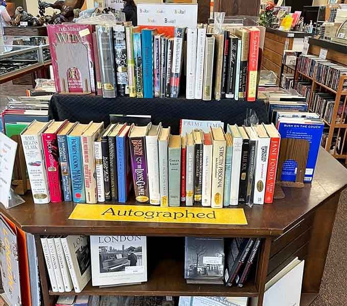 Autographed books add that special collector's touch for readers who appreciate a personal connection to authors.