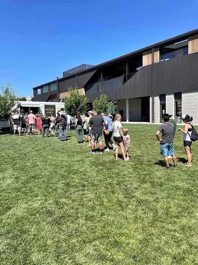 When crowds gather on a sunny lawn for a food truck, you know something special is happening.