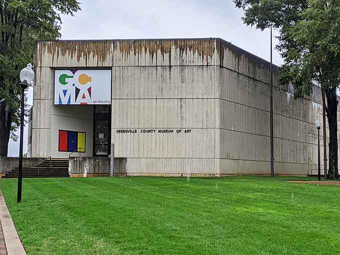 The Greenville County Museum of Art's modern exterior houses Southern artistic treasures that'll surprise even the most cultured visitors.