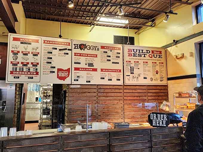 The order counter where dreams are spoken aloud and delicious decisions are made official.