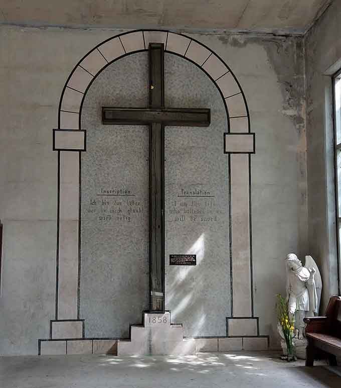 Historic crosses mark the spiritual journey that pilgrims have been making to this hilltop for generations past.