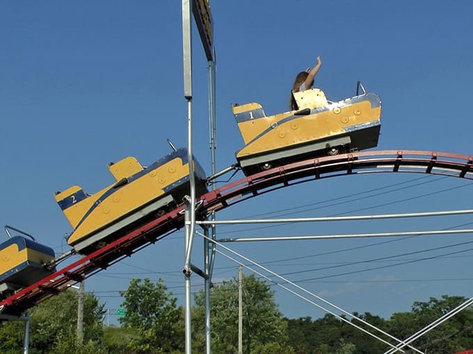 The roller coaster delivers just enough thrills to excite without terrifying, hitting that sweet spot parents actually appreciate.