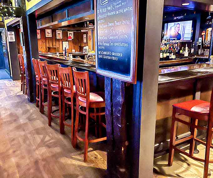 A proper bar setup where the bartenders know their craft and the stools are always welcoming.