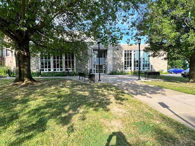 The James Prendergast Library proves that even small cities can have architectural gems worth admiring.