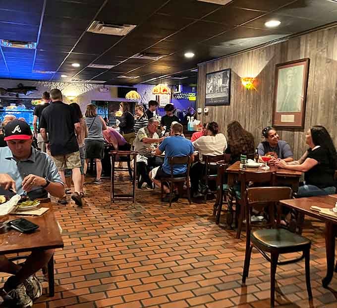 A packed dining room on a weeknight tells you everything about Jesse's reputation among Brandon locals.