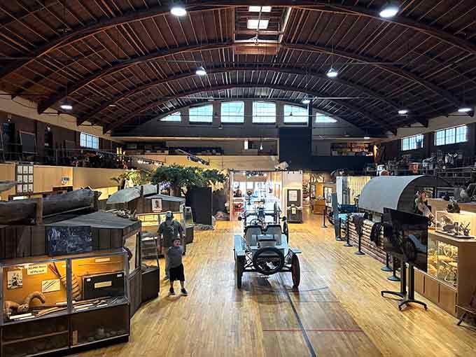 Inside Klamath County Museums, vintage vehicles and exhibits transport you through history without the usual museum stuffiness.