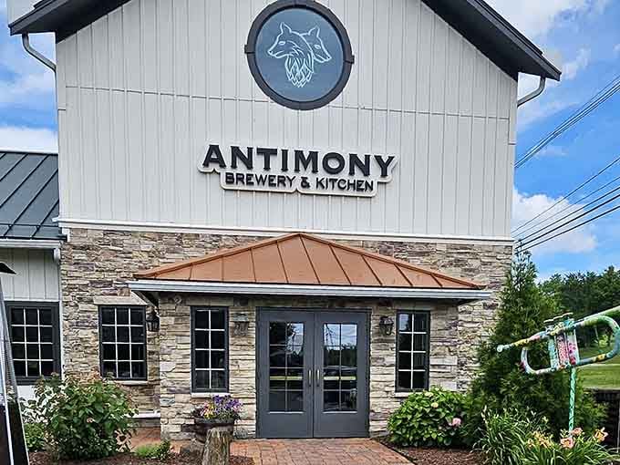 Antimony Brewing combines craft beer excellence with kitchen creations that pair perfectly with hoppy adventures.