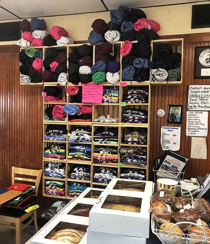 Local pride displayed on t-shirts and sweatshirts because when you love a place, you wear it proudly.