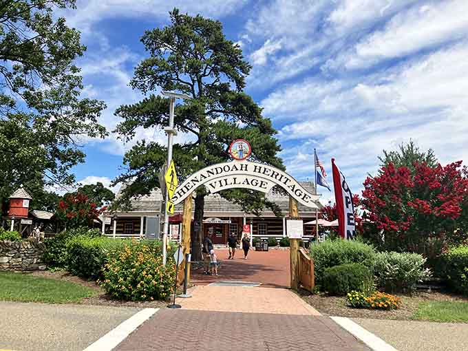 That welcome arch promises authentic experiences and the kind of village charm you thought only existed in movies.