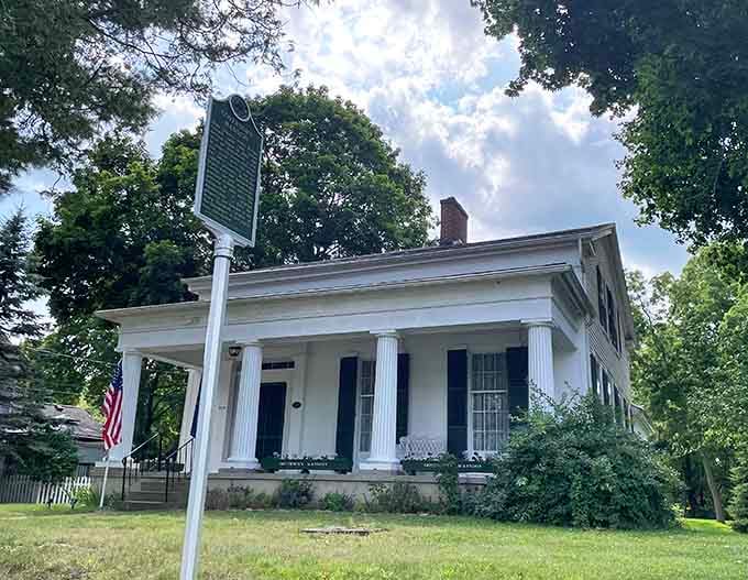 Greek Revival architecture stands proud on Marshall's streets, reminding us that craftsmanship still matters tremendously.