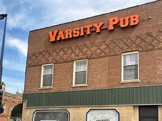 The Varsity Pub promises cold beverages and good times without demanding your entire paycheck as cover.