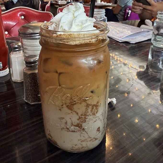 Horchata meets latte in a Mason jar, creating the kind of caffeinated magic that makes mornings worth experiencing.