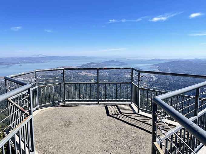 Views from the top that make every huffing, puffing step of the climb worth bragging about at dinner parties.