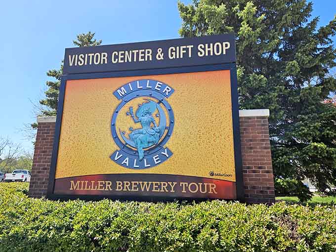 Your adventure starts here, where the promise of caves, history, and samples awaits beyond this sign.