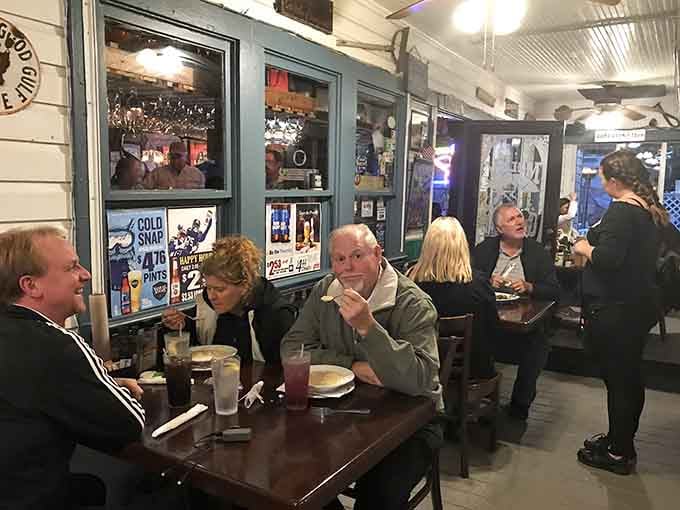 When the dining room is this full and lively, you know you've found a place the locals truly love.