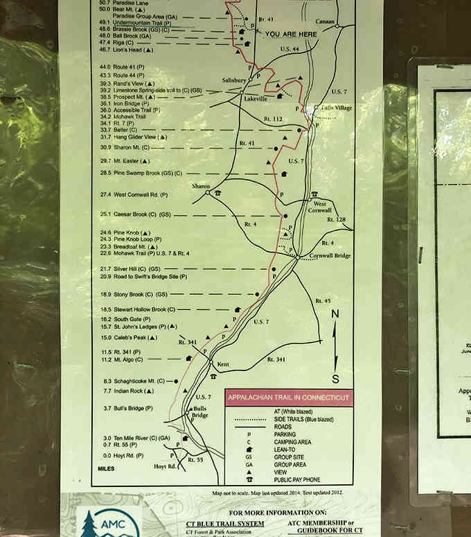 Trail maps are like treasure maps, except the treasure is sore muscles and incredible memories.