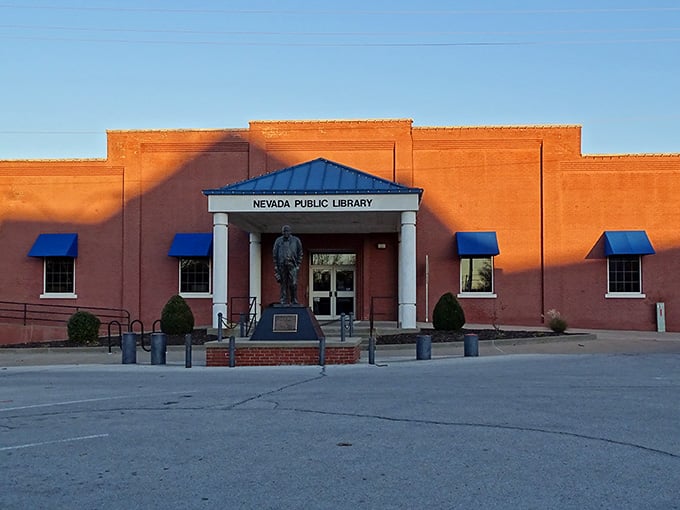 Nevada Public Library stands ready to serve, because some communities still believe knowledge shouldn't require a monthly payment plan.